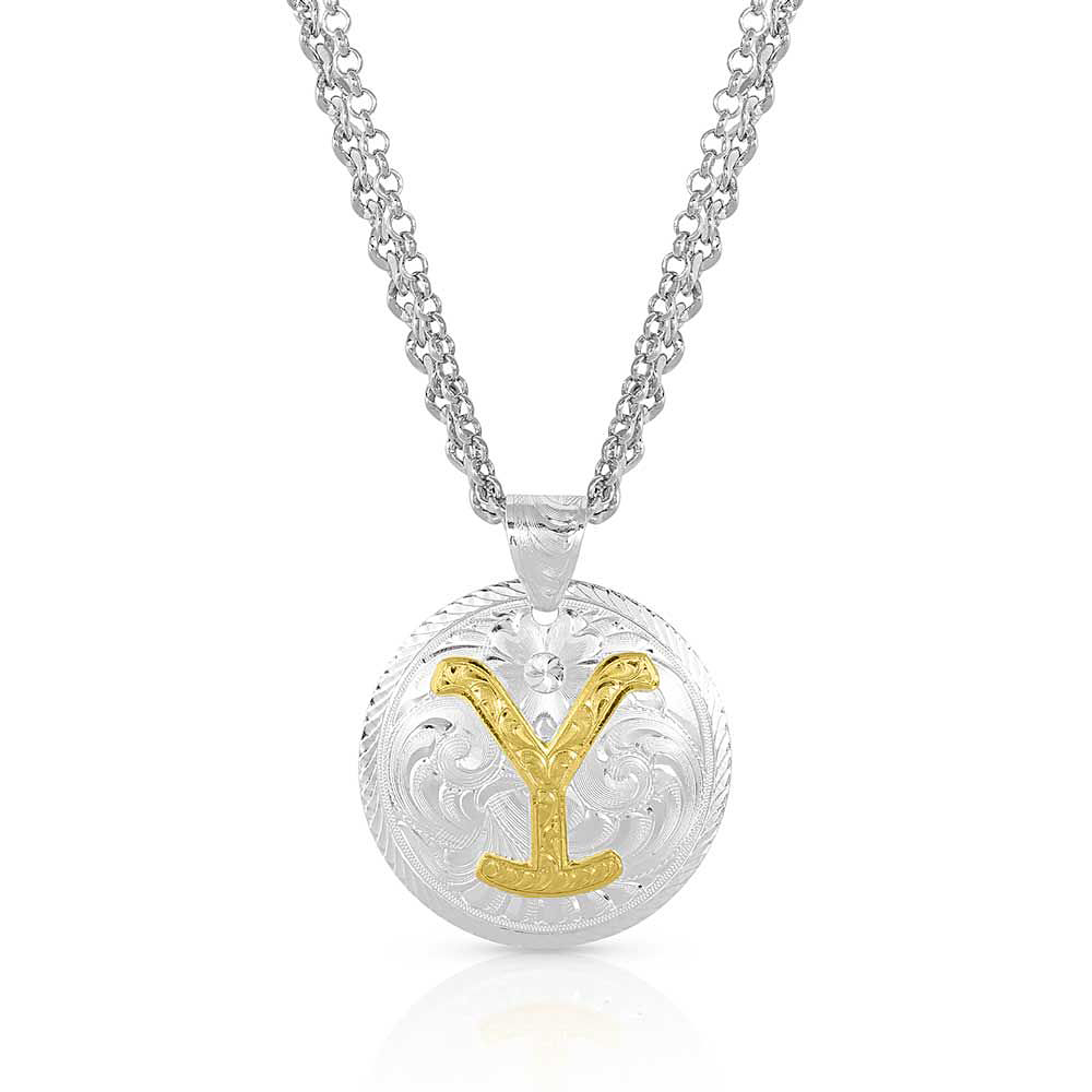 Montana Silversmiths The Dutton Y Yellowstone Necklace | Bass Pro Shops